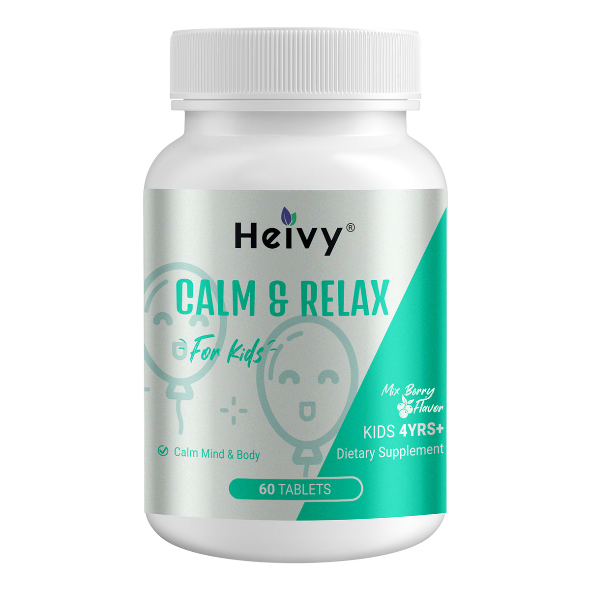 Heivy Calm & Relax Supplement for kids | Natural Calm for Happy Kid